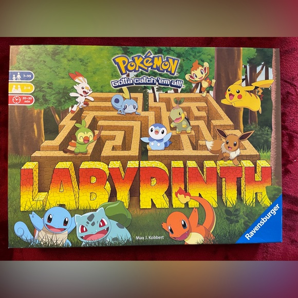 Ravensburger | Games | 22 Ravensburger Pokemon Labyrinth Board Game ...